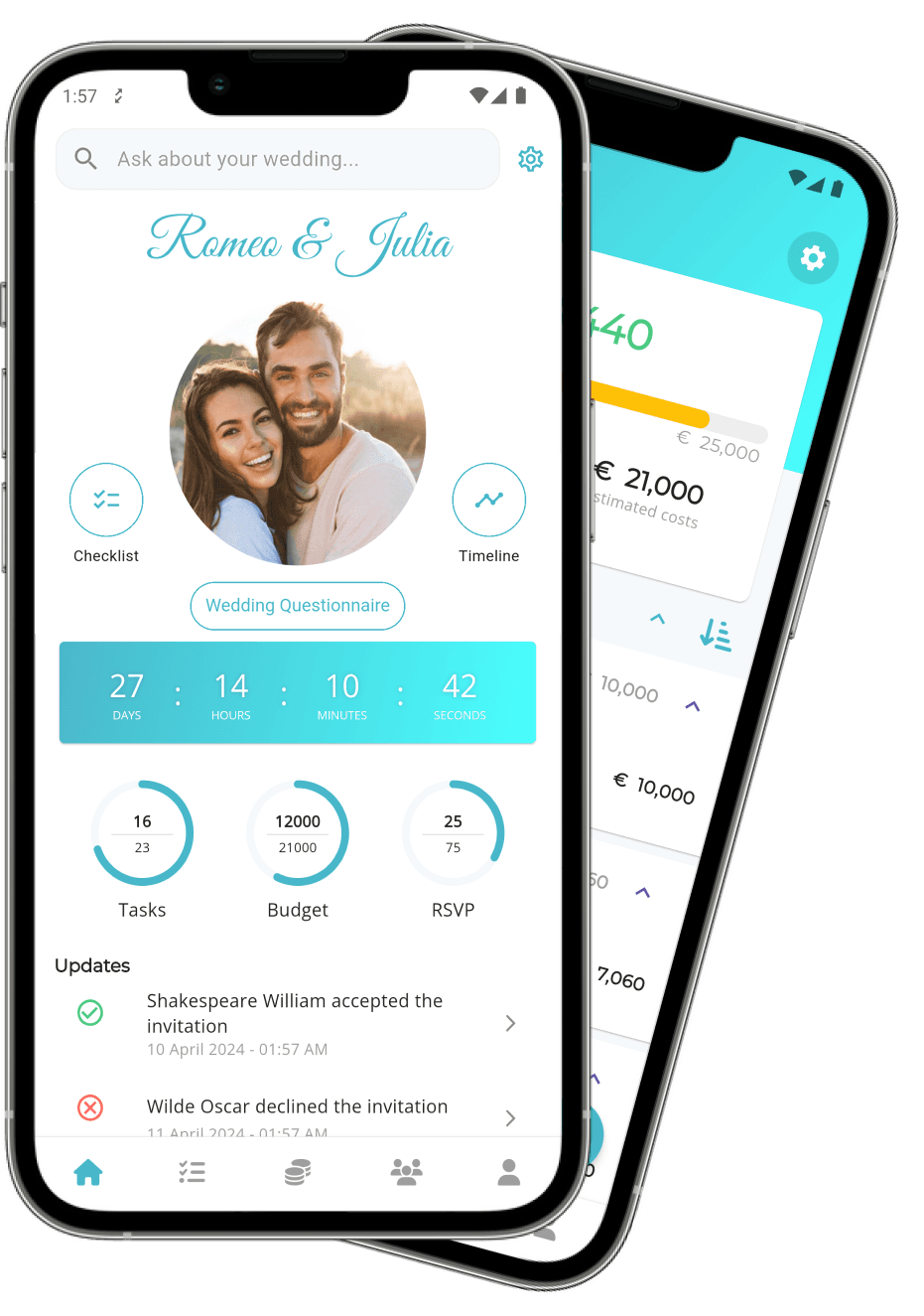 Weddy - AI Wedding Planner App | Plan Your Perfect Wedding