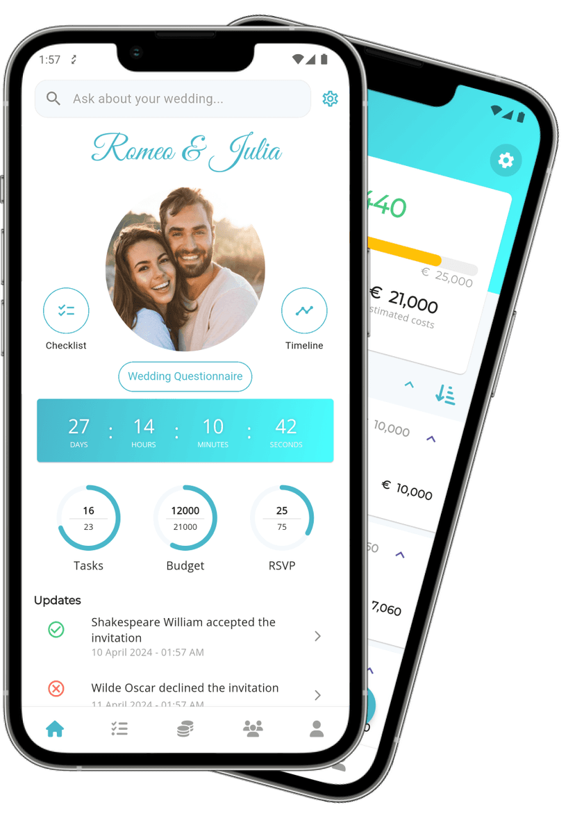 Weddy - AI Wedding Planner App | Plan Your Perfect Wedding